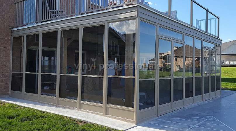 Backyard patio enclosure | Vinyl-Professionals Porch enclosures ...